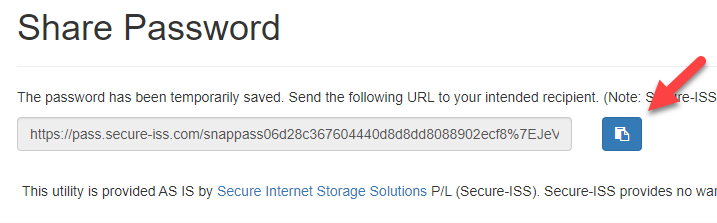 Sending Sensitive Information | Secure-ISS Wiki